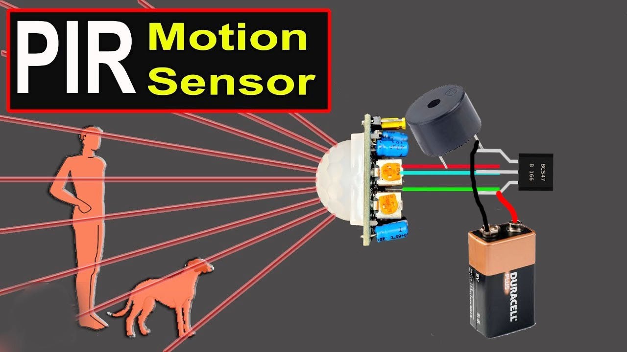 pir motion sensor #pir #sensor - YouTube