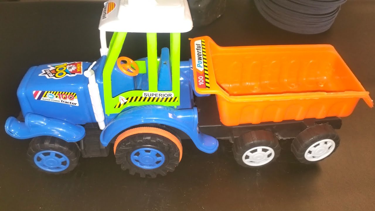 Mini tractor trolley and back, frent tyres fitting diy tractor video ...