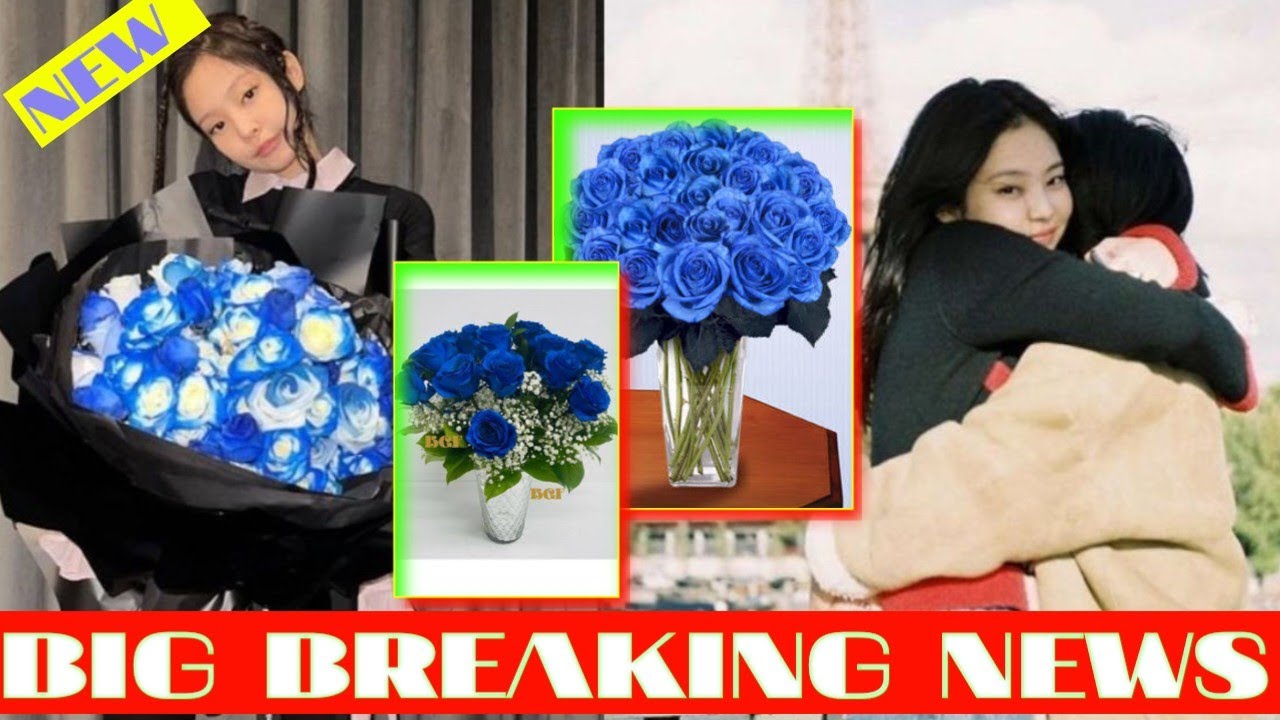 K-netizens comment on “The person who gives Blackpink Jennie blue roses ...