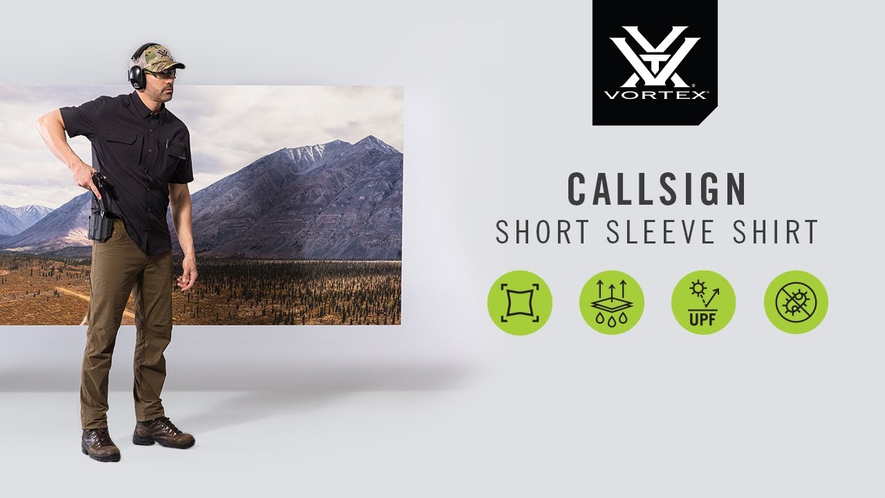 Vortex Wear | Callsign Shirt - Product overview - YouTube