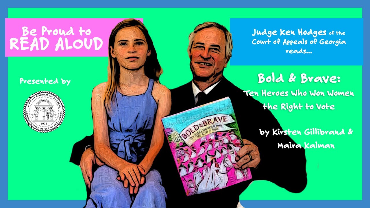 Court of Appeals of Georgia Judge Ken Hodges reads "Bold & Brave" by ...