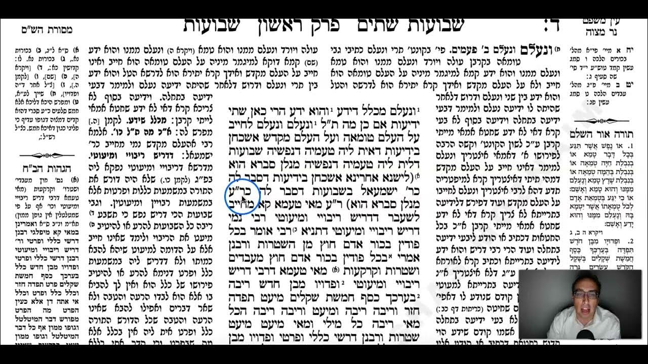 Shavuos Daf 4b Daf Yomi Gemara (Talmud) Meseches Shevuos Mesechet Shevuot Masechet Shavuot - YouTube