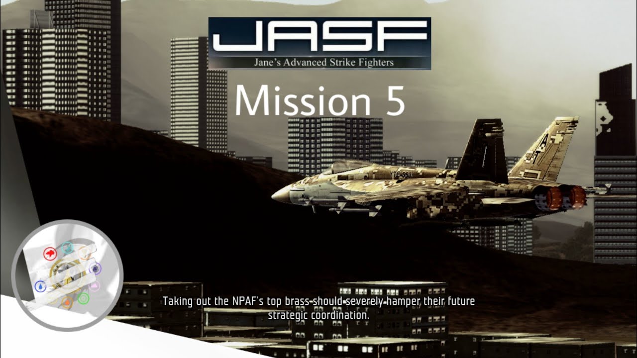 Jane's Advanced Strike Fighters (JASF) - Mission 5 - YouTube
