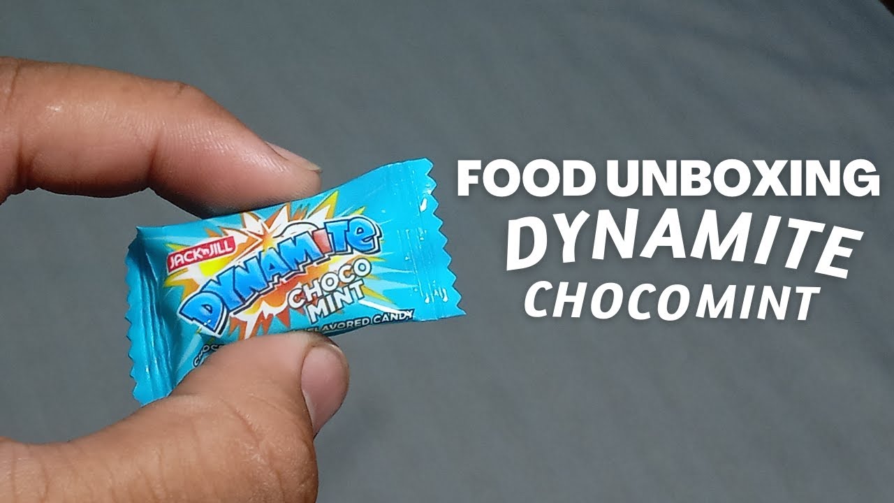FOOD UNBOXING 19 (DYNAMITE CHOCO MINT) - YouTube