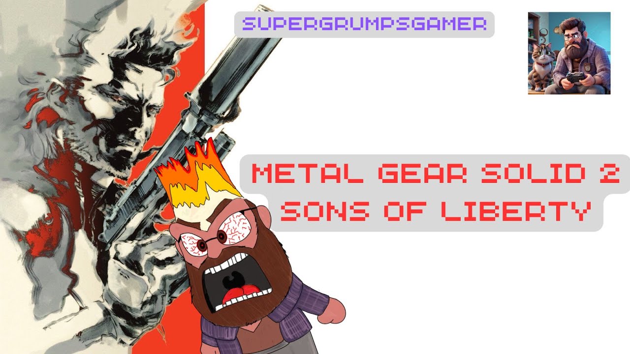 Metal Gear Solid 2 Sons of Liberty Gameplay, Retro gaming as Raiden and ...