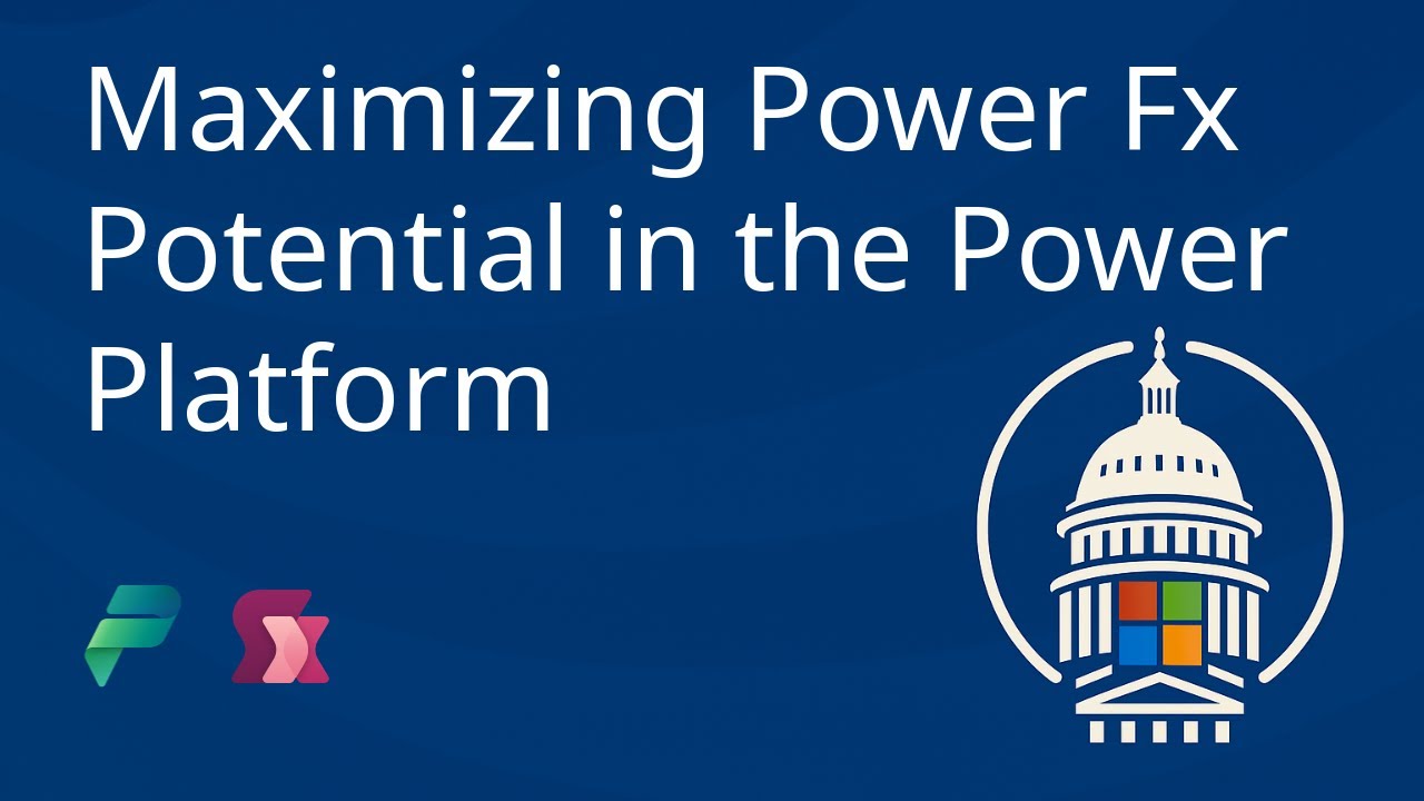 Maximizing Power Fx Potential in the Power Platform - YouTube