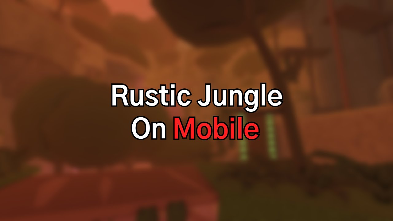 [1st Mobile SOLO Victor] Flood Escape 2 - Rustic Jungle - YouTube