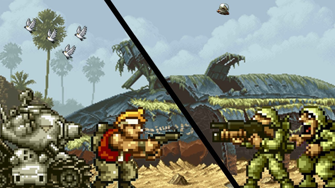 Metal Slug Sprite Animation - YouTube