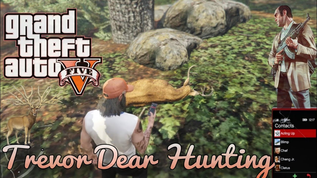 Trevor Dear Hunting | gta 5 | gta v | cheap thrills gamer| - YouTube