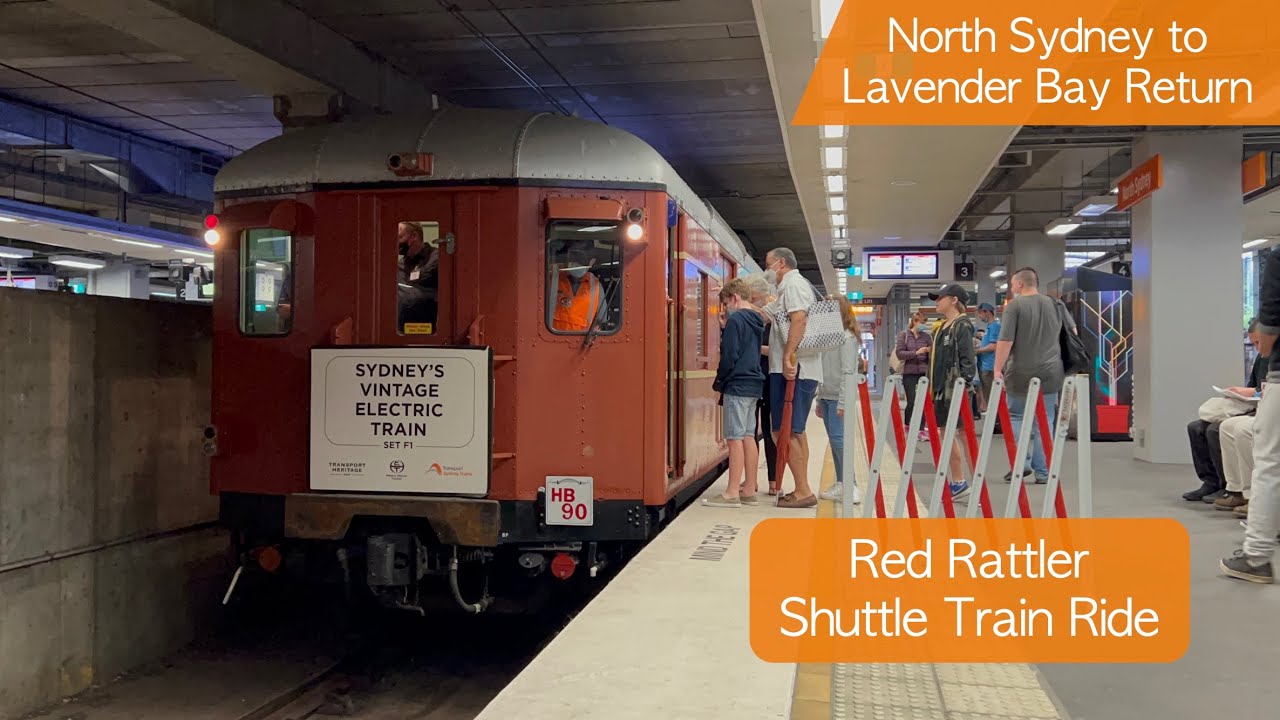 Transport for Sydney Vlog 417: Red Rattler Train Ride - North Sydney to ...