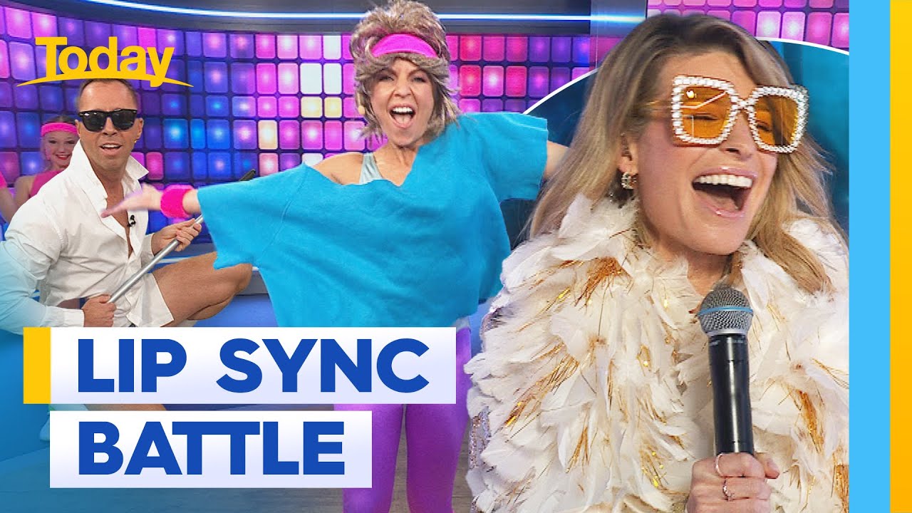 Today hosts face off in epic lip sync battle | Today Show Australia ...