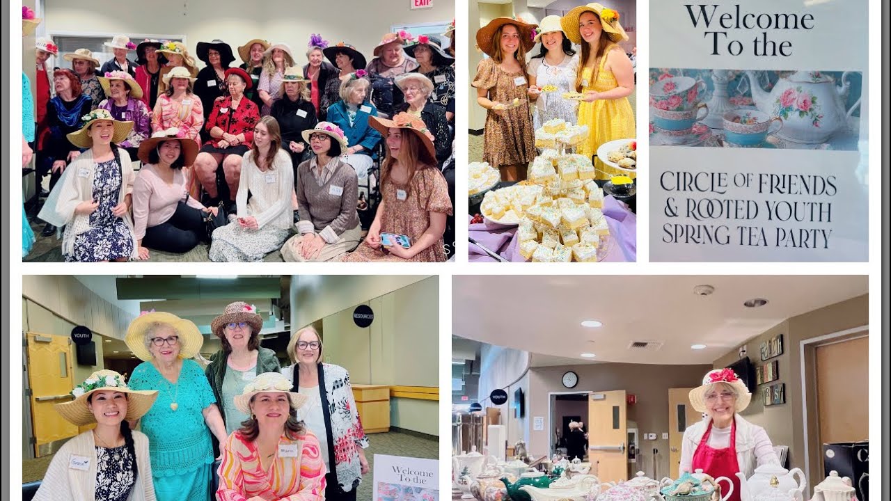 Spring Tea Party at Cornerstone Church in Long Beach, California USA 🇺🇸 ...