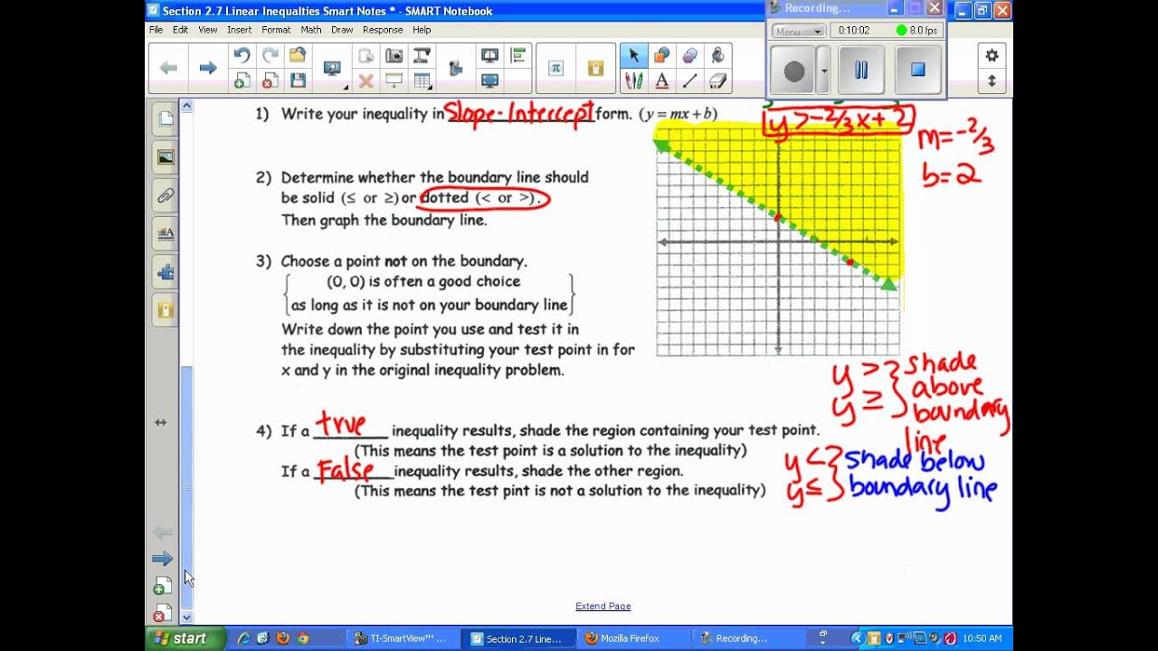 Graphing Linear And Absolute Value Inequalities YouTube Graphing Linear And Absolute Value Inequalities YouTube
