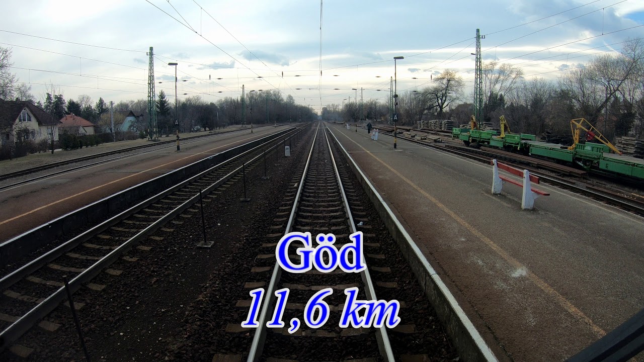 The Line Vác - Budapest (Nr. 70) 2019 4k - YouTube