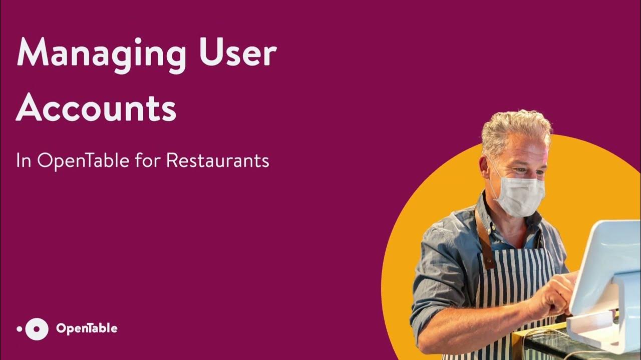 Managing User Accounts - YouTube