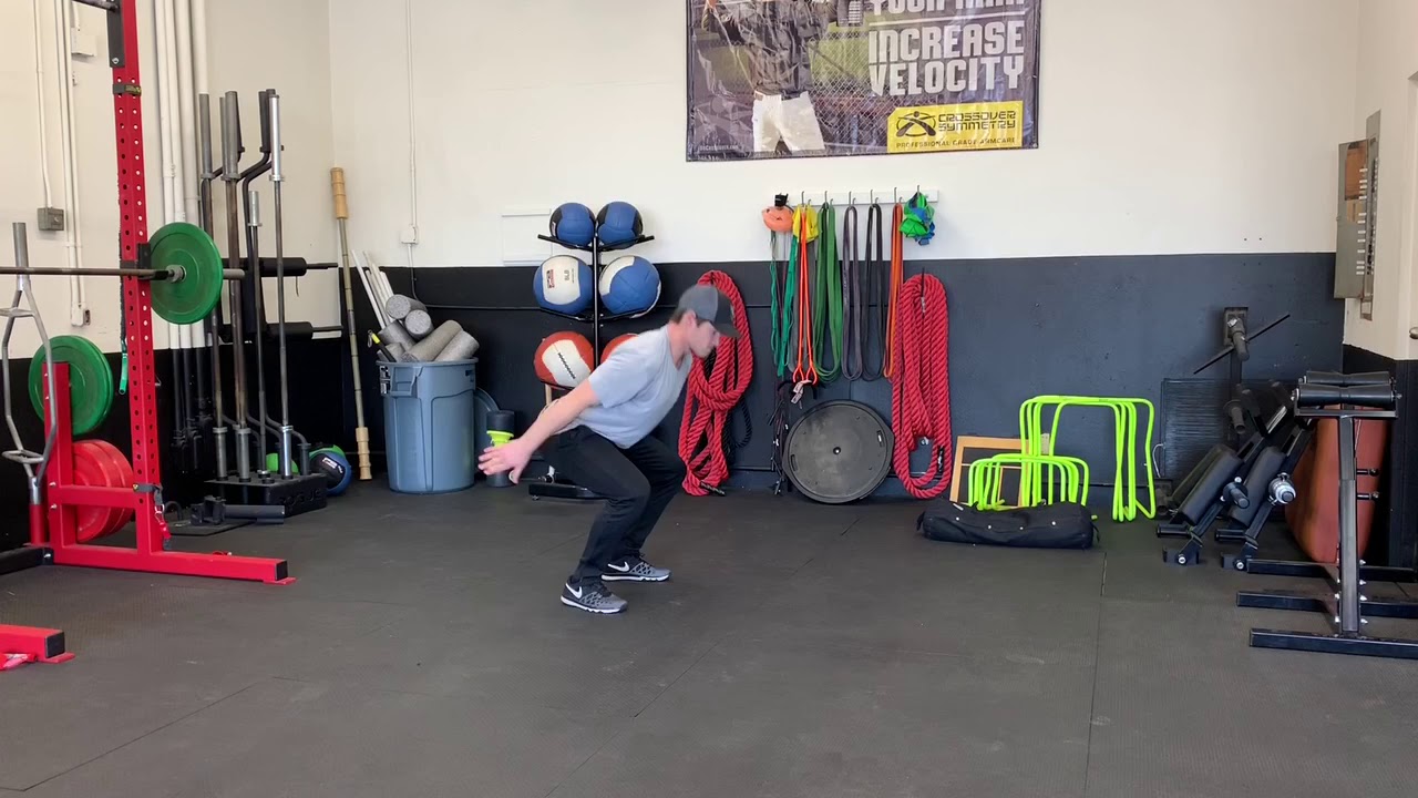 Continuous jump squats - YouTube