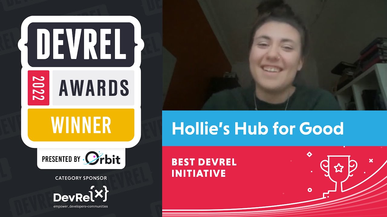 Best DevRel Initiative -- DevRel Awards 2022 - YouTube