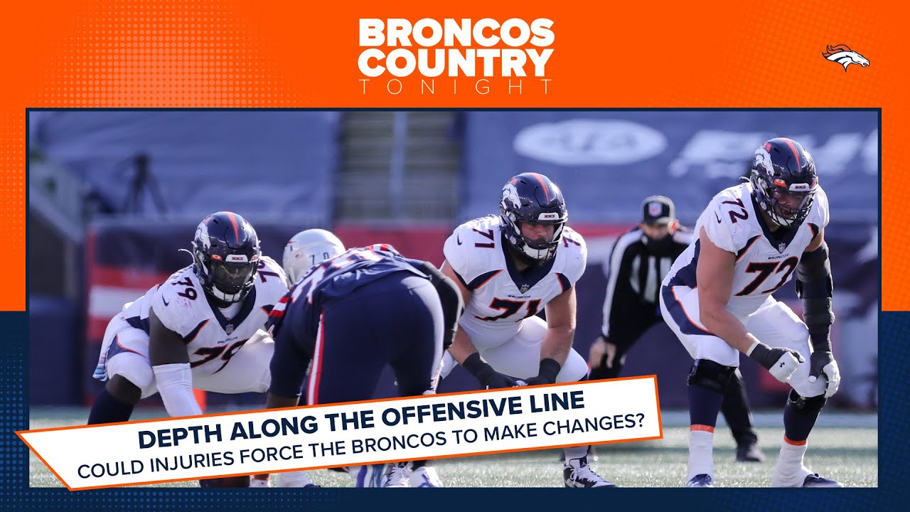 Why depth on the offensive line will be crucial for the Broncos ...