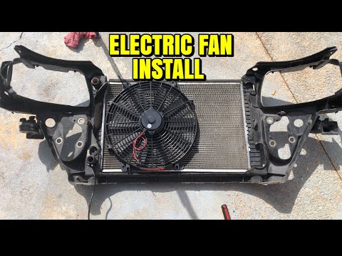 Electric Fan Install With Thermo Switch | Audi A4 B5 | Part 1 - YouTube
