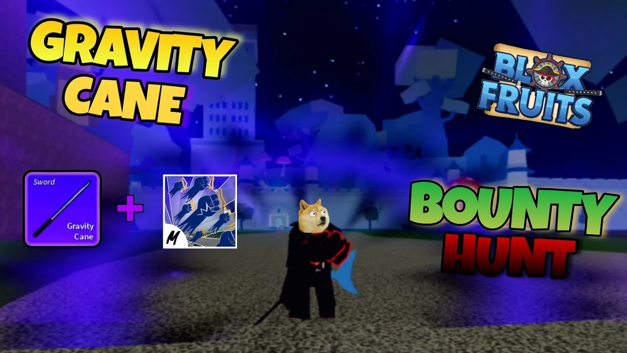 GRAVITY CANE IS THE BEST COMO SWORD | BLOX FRUIT. #roblox #bloxfruits # ...