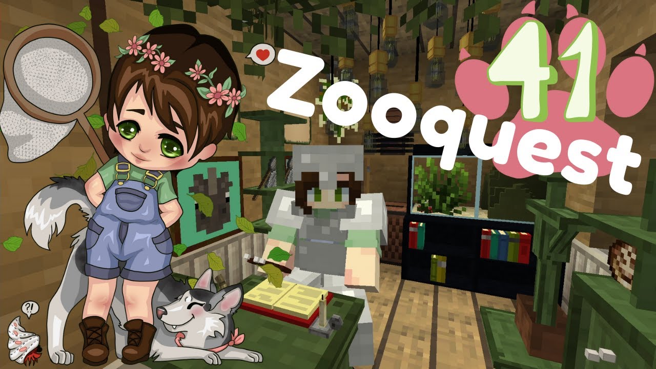 Zooquest: Episode 41 | We're BACK In Business! | A Minecraft Zoo Series ...