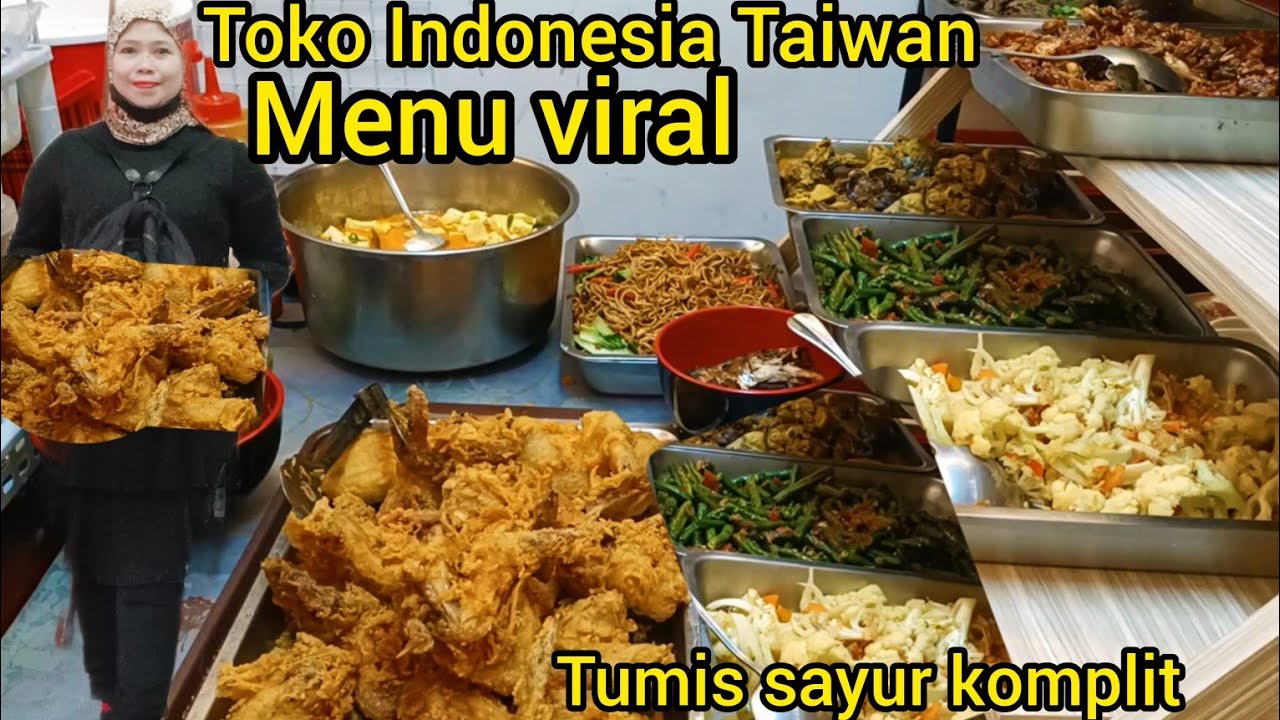 Menu viral !!! Tumis Sayur Kacang ikan Asin sambal Menu Komplit Di Toko ...