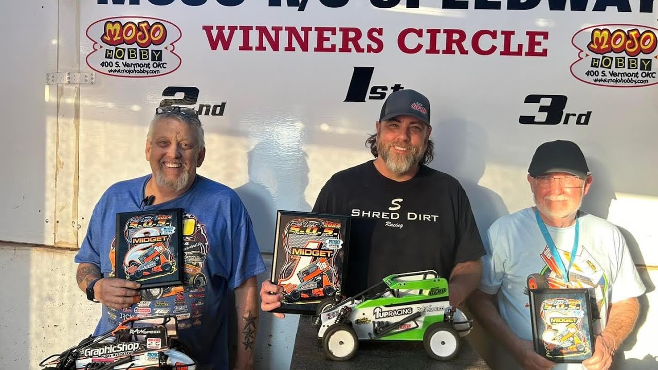 9-7-24 A-Main Midget Bob Light SOS Mojo Hobby - YouTube