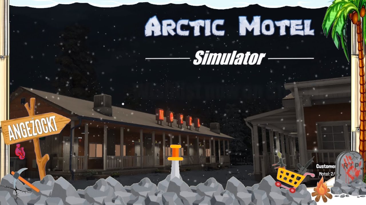 🏔️ Arctic Motel Simulator☃️ Die Gäste sind begeistert! ( DEMO ...