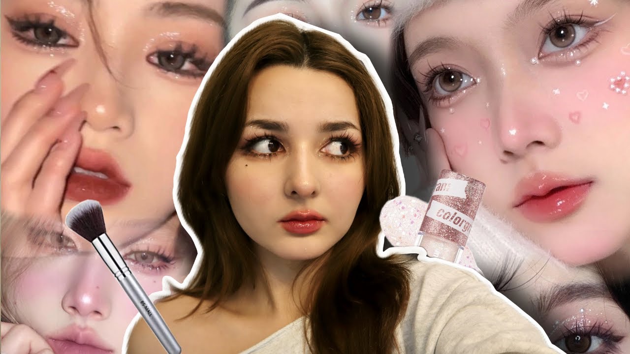 LATINA TRIES DOUYIN MAKEUP! - YouTube