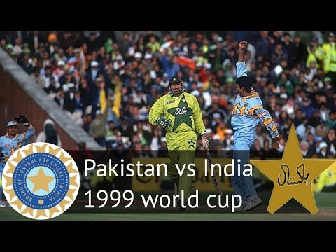 Pakistan vs India | icc world cup 1999 | match highlights