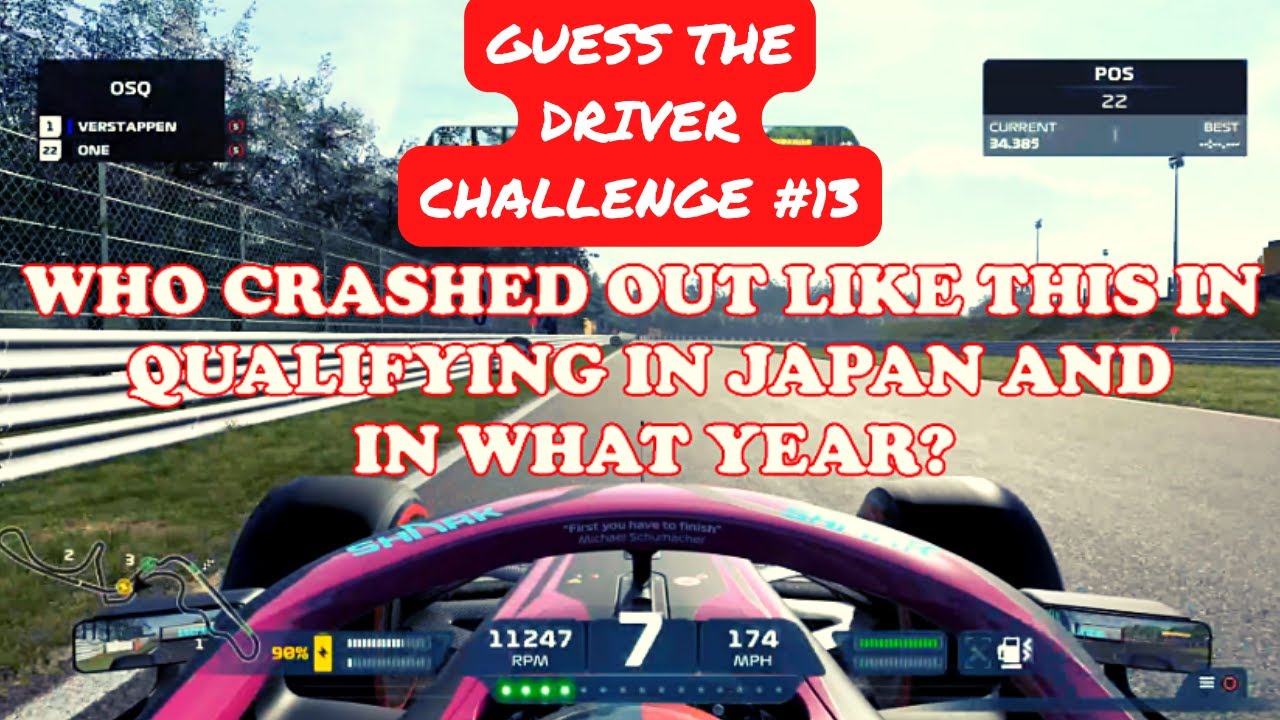 GUESS THE DRIVER #13 | Test your F1 knowledge! - YouTube