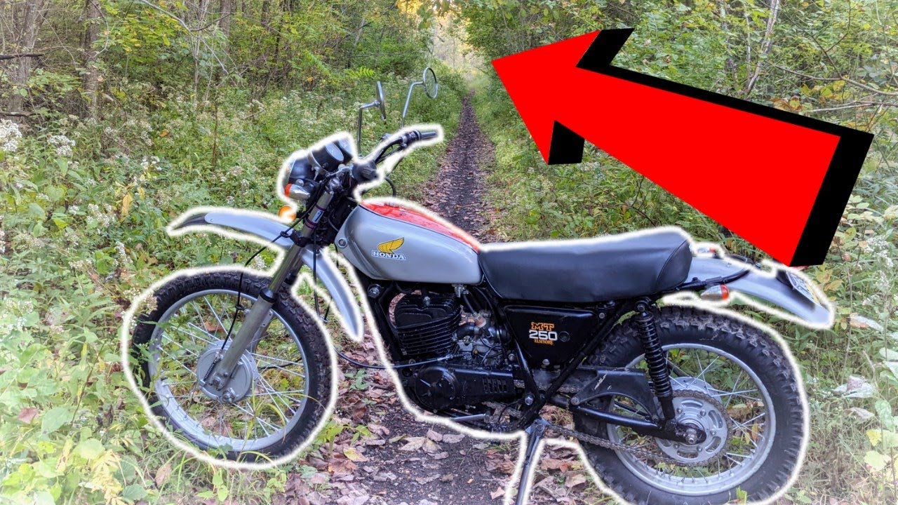 Honda MT250 Elsinore Offroad Trail Riding - YouTube