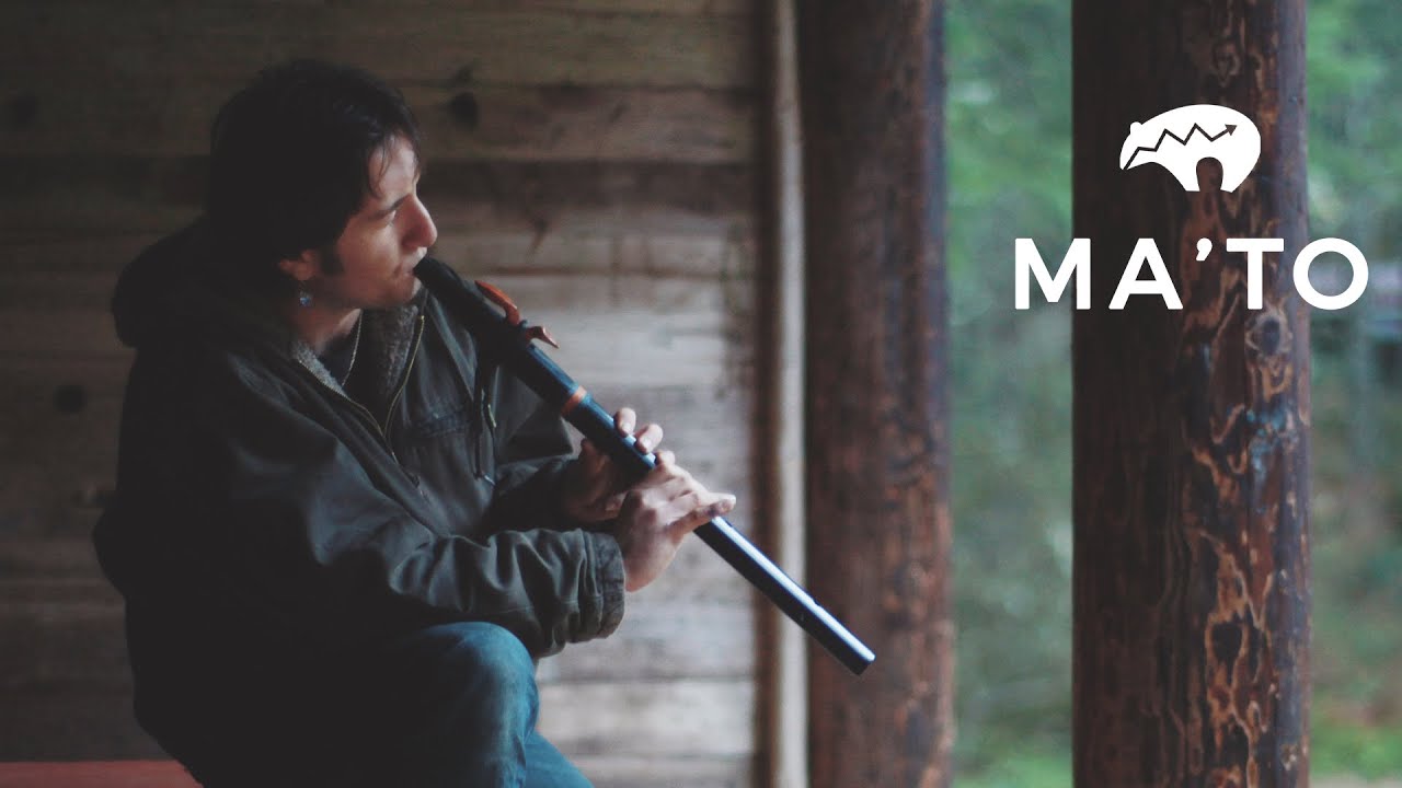 Ma'to (Bear) — Lakota Flute in Oregon - YouTube