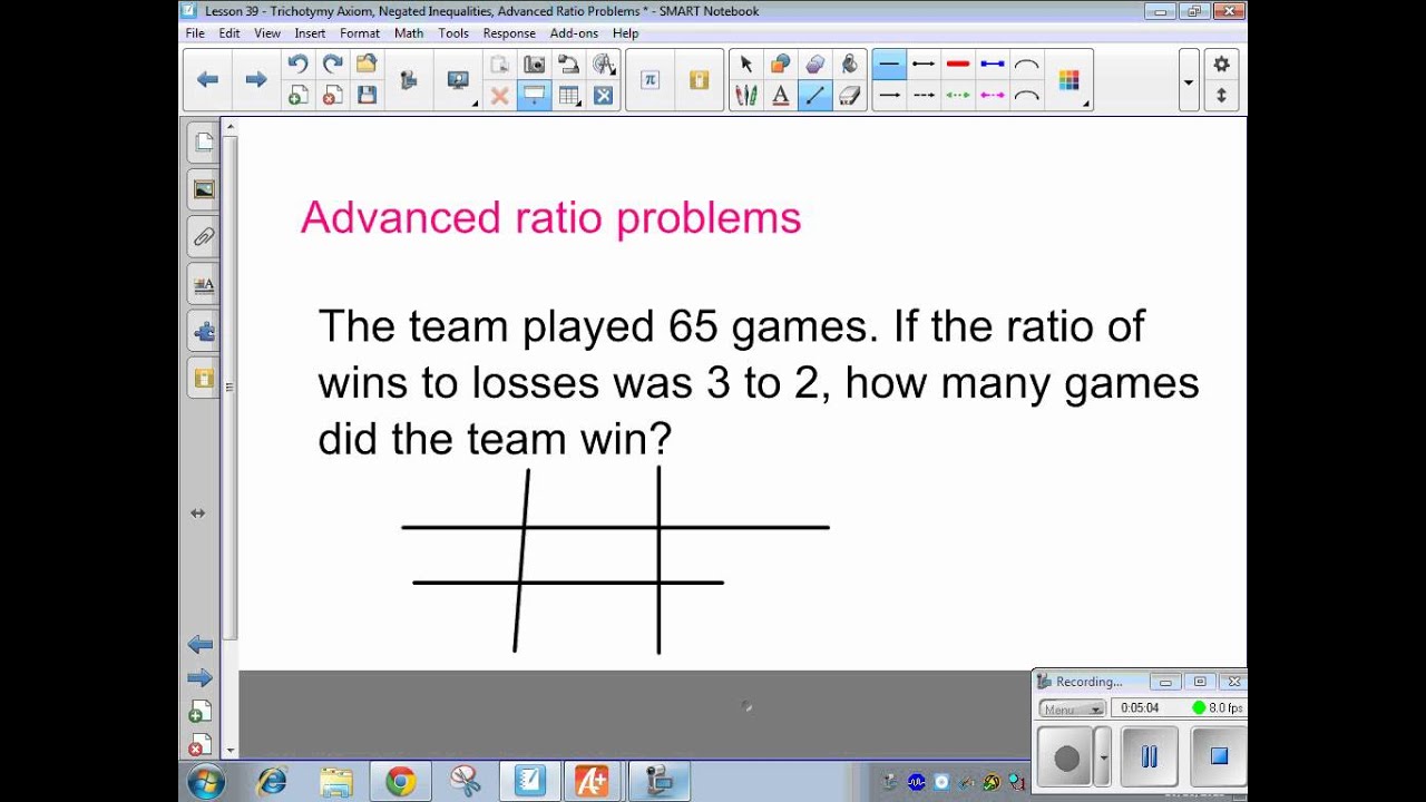 Lesson 39 - Trichotomy Axiom, Negated Inequalities, and More ...
