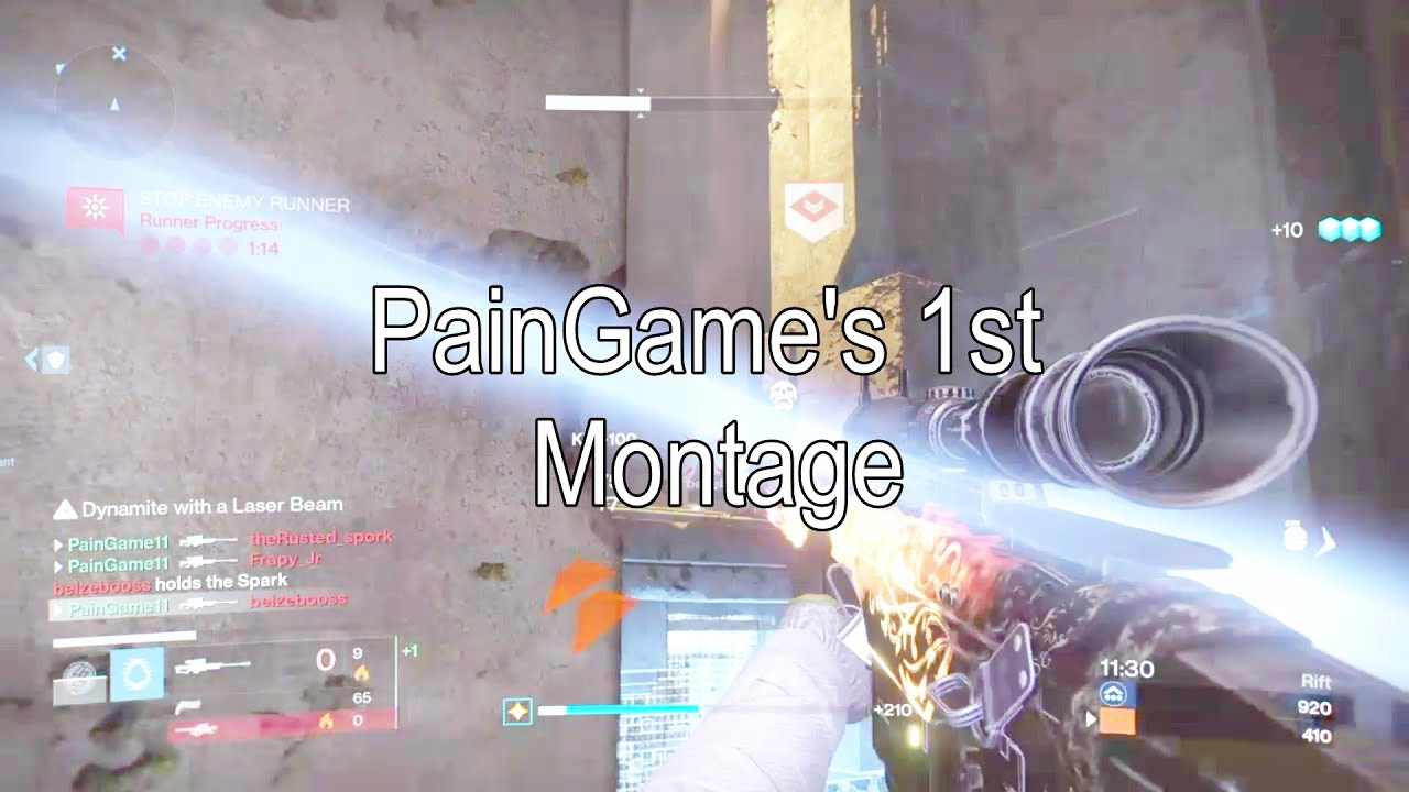 PainGame II: Painless - 1st Destiny Montage - YouTube