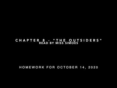 Chapter 8 of "The Outsiders" - YouTube