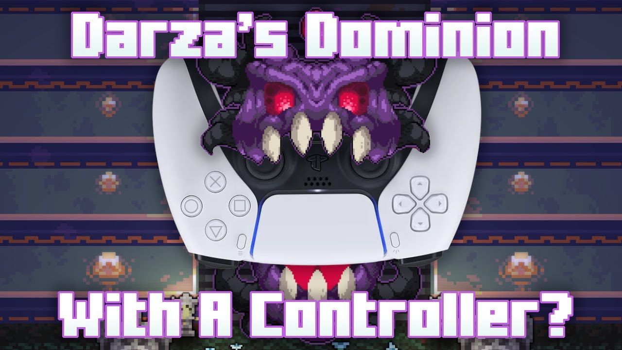 Playing Darza's New Update With A Controller - YouTube