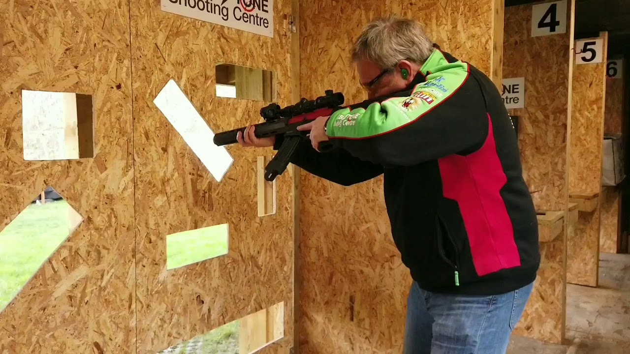 IPSC Practical Mini Rifle Training - Aperture Shooting - YouTube