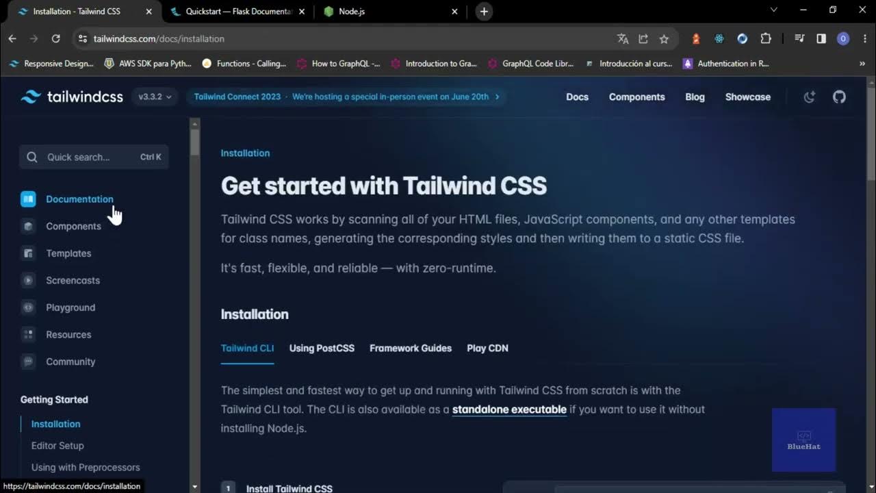 Integrar Tailwindcss A Tus Proyectos De Flask Youtube
