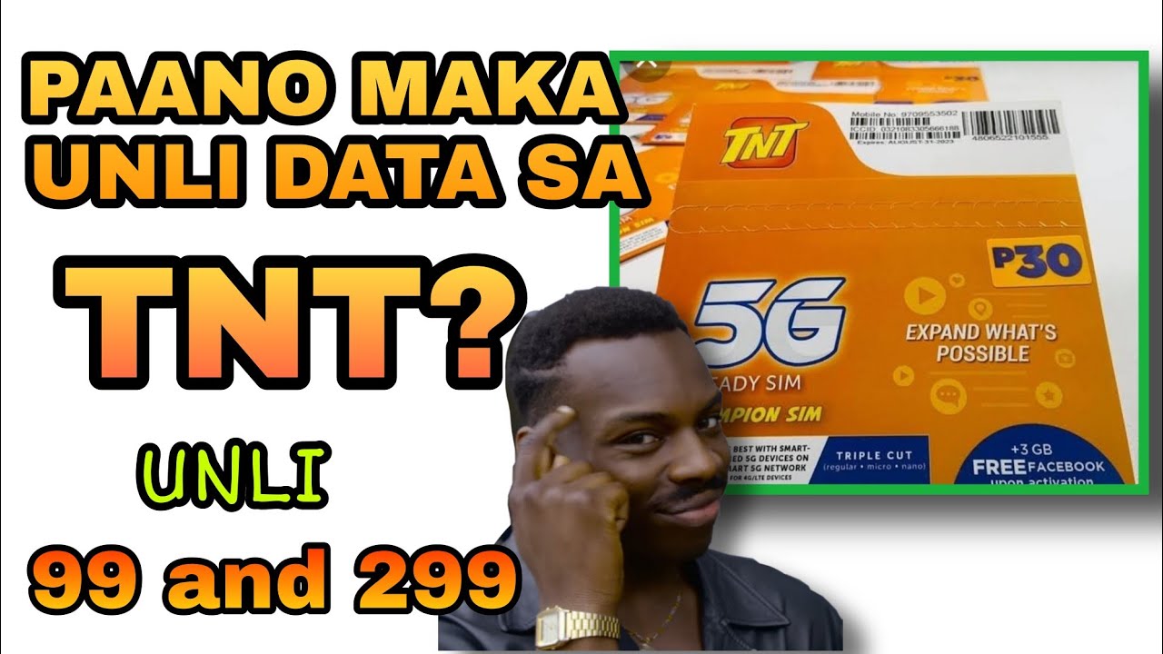 UNLI DATA 99 7DAYS/ 299 30 DAYS SA TNT SMART UNLI DATA FOR ALL SITES NO ...