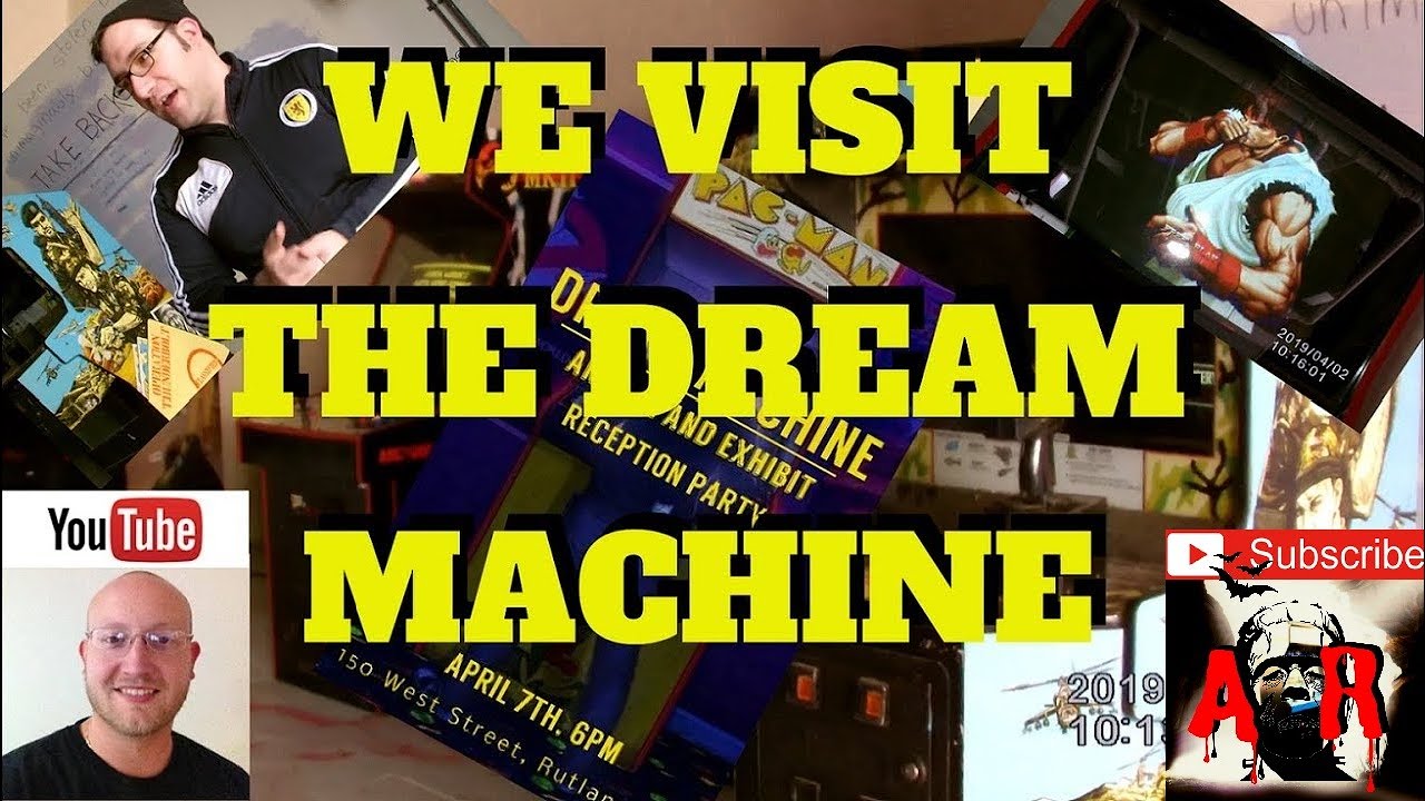 Dream Machine Arcade Sneak Peak! We Drop Off Street Fighter 2 ...