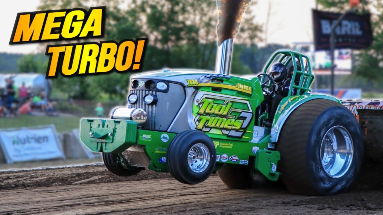 INSANE Pro Stock Tractor Pulling with MEGA Turbos! - YouTube