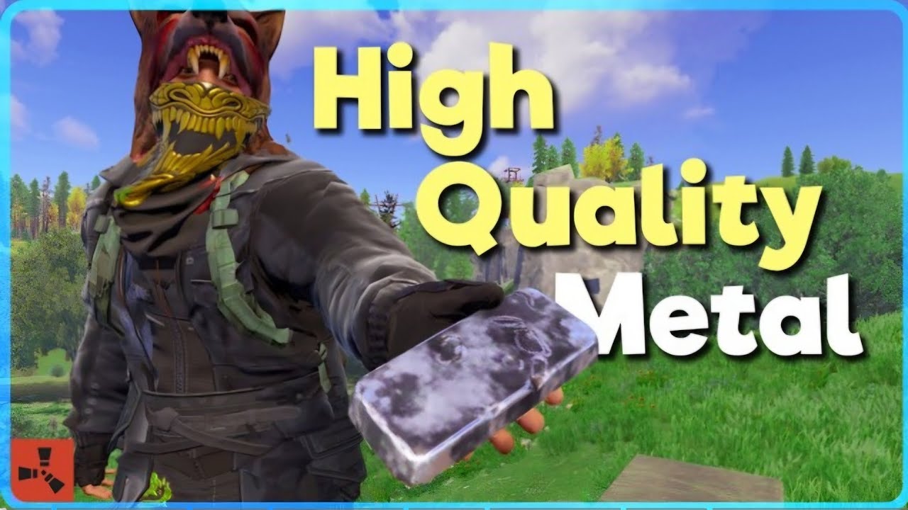 RUST took my High Quality Metal - YouTube