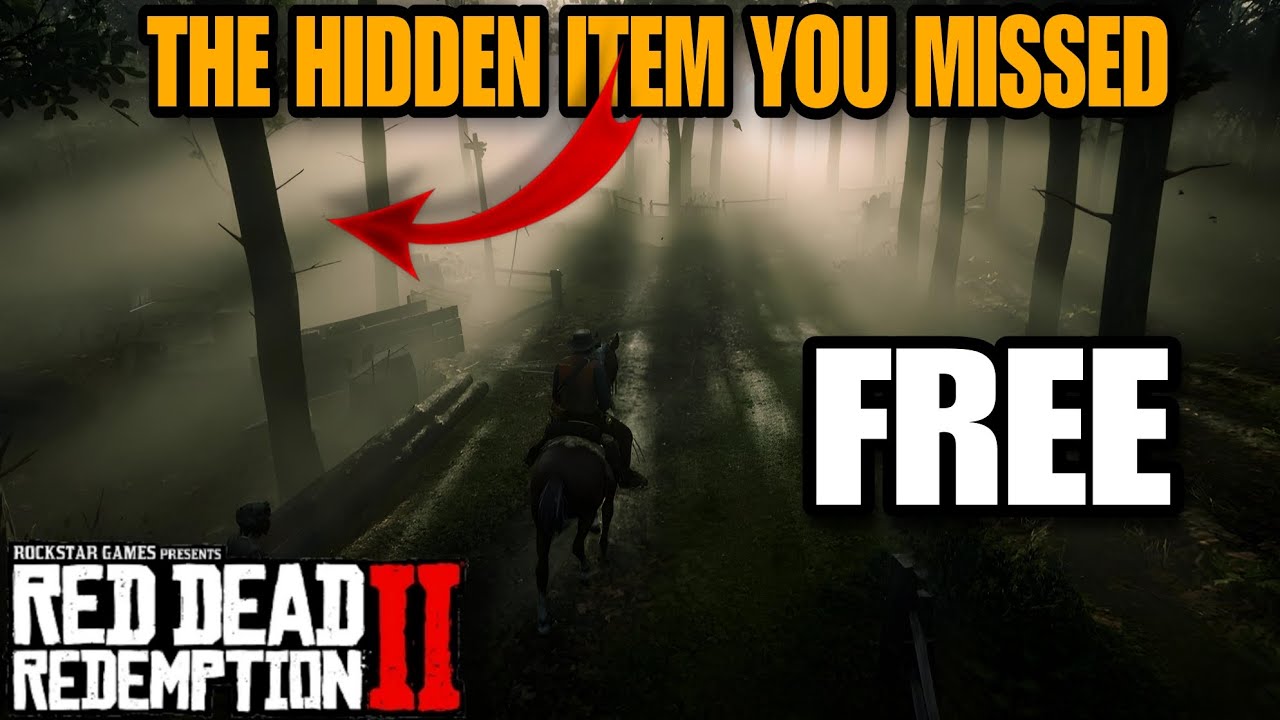 The Hidden Item in Red Dead Redemption 2| Secret Mask| @rhood2630 # ...