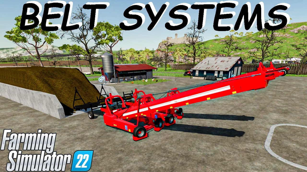 Belt System Installation | Haut- Beyleron Map | Farming Simulator 22 ...