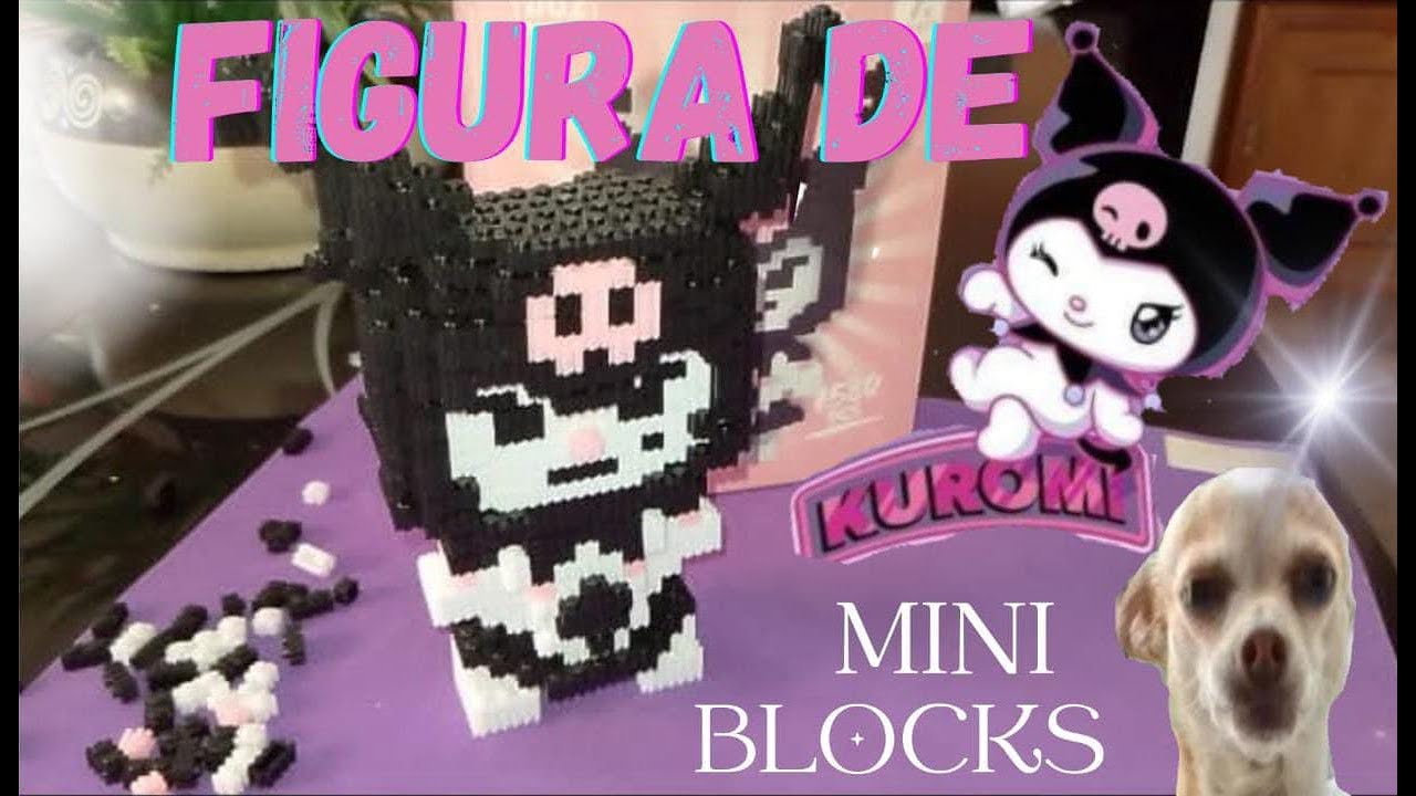 ARMANDO FIGURA DE KUROMI DE MINI BLOCKS #lego #kuromi #sanrio - YouTube