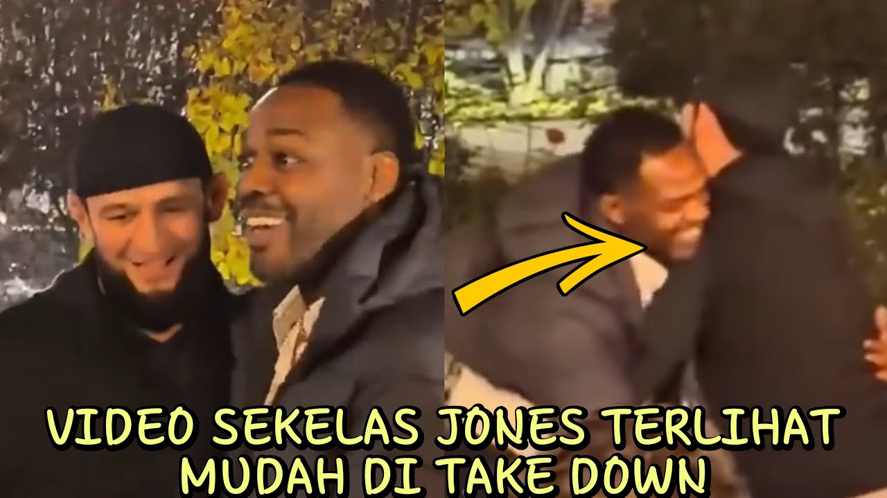 Kabar Baru‼️Khamzat Hampir Banting Jone Jones Di Sebuah Kota - YouTube