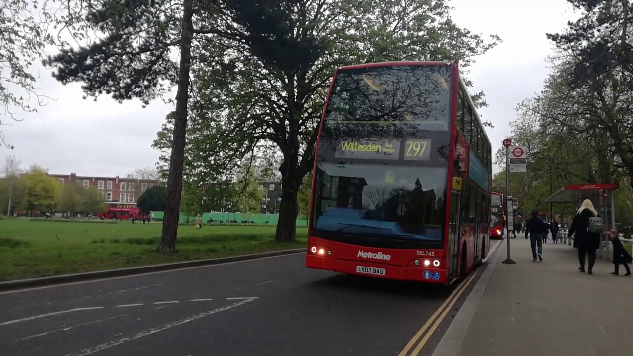 SEL745 ON ROUTE 297 ( METROLINE TRAVEL ) OPTARE OLYMPUS - YouTube