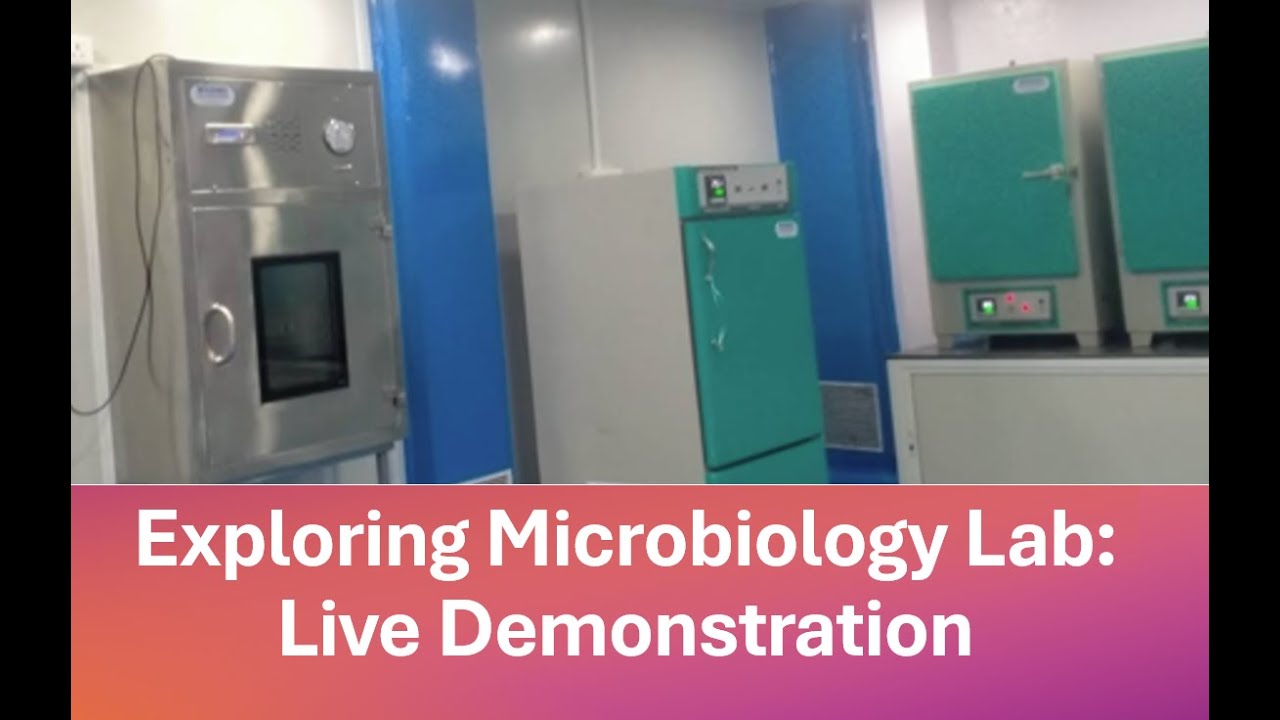 Exploring Microbiology Lab: Live Demonstration - YouTube