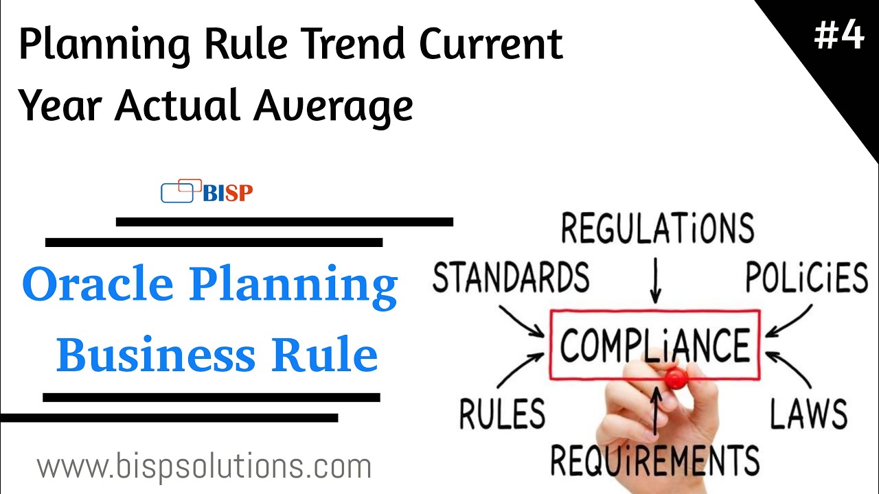 Planning Rule Trend Current Year Actual Average | Oracle EPM Rule | EPM ...